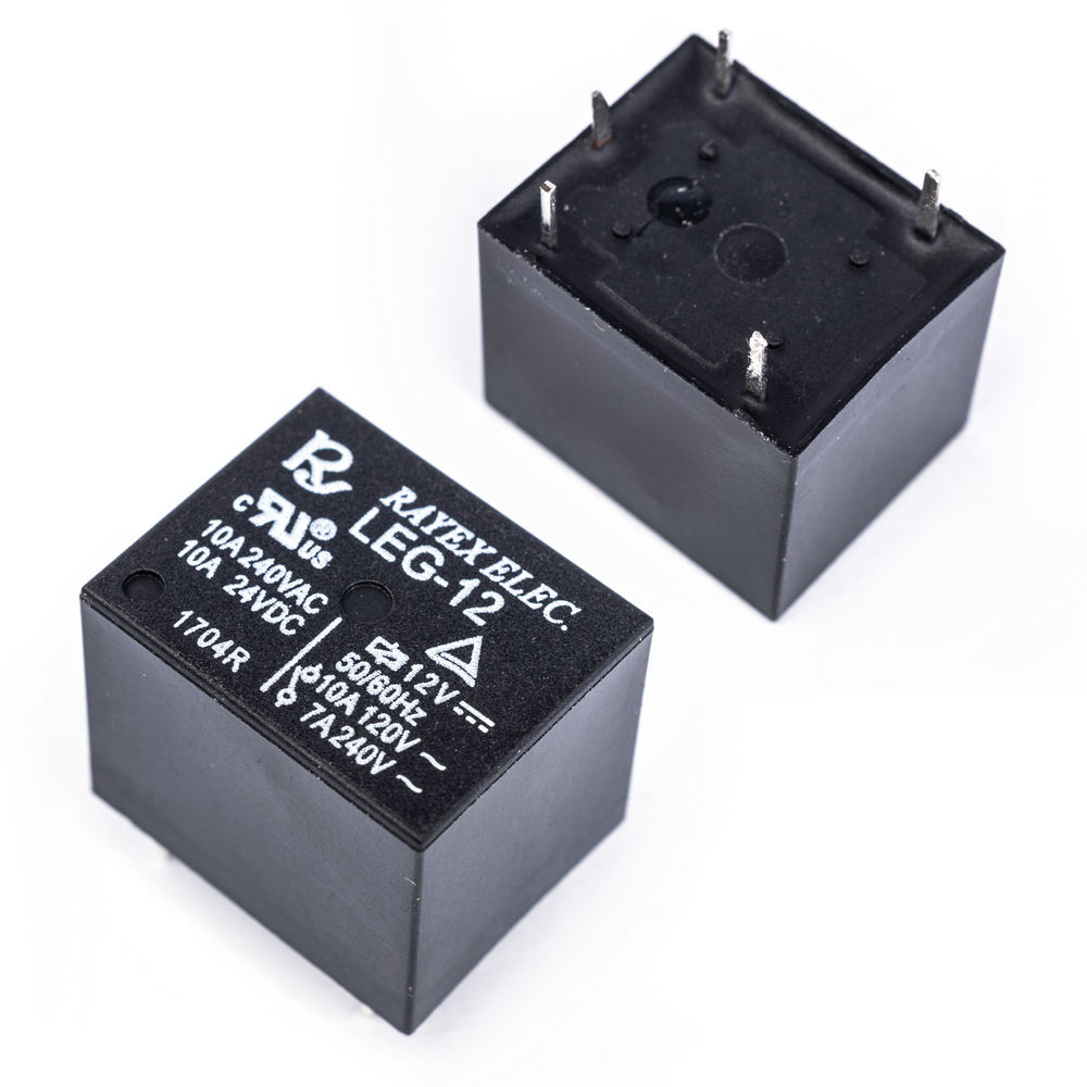 Relevo Relé 12V DC 5 Pines 10A Rayex Leg-12 Original – ACDC Evolution